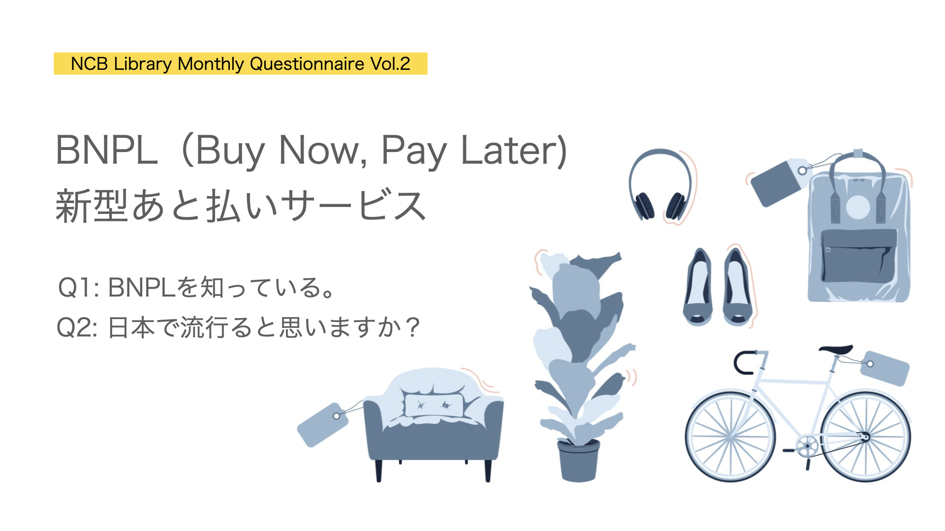 NCB Library - Monthly Questionnaire Vol.2 BNPL（Buy Now, Pay Later) 新型あと払いサービス | NCB Library 金融 ...