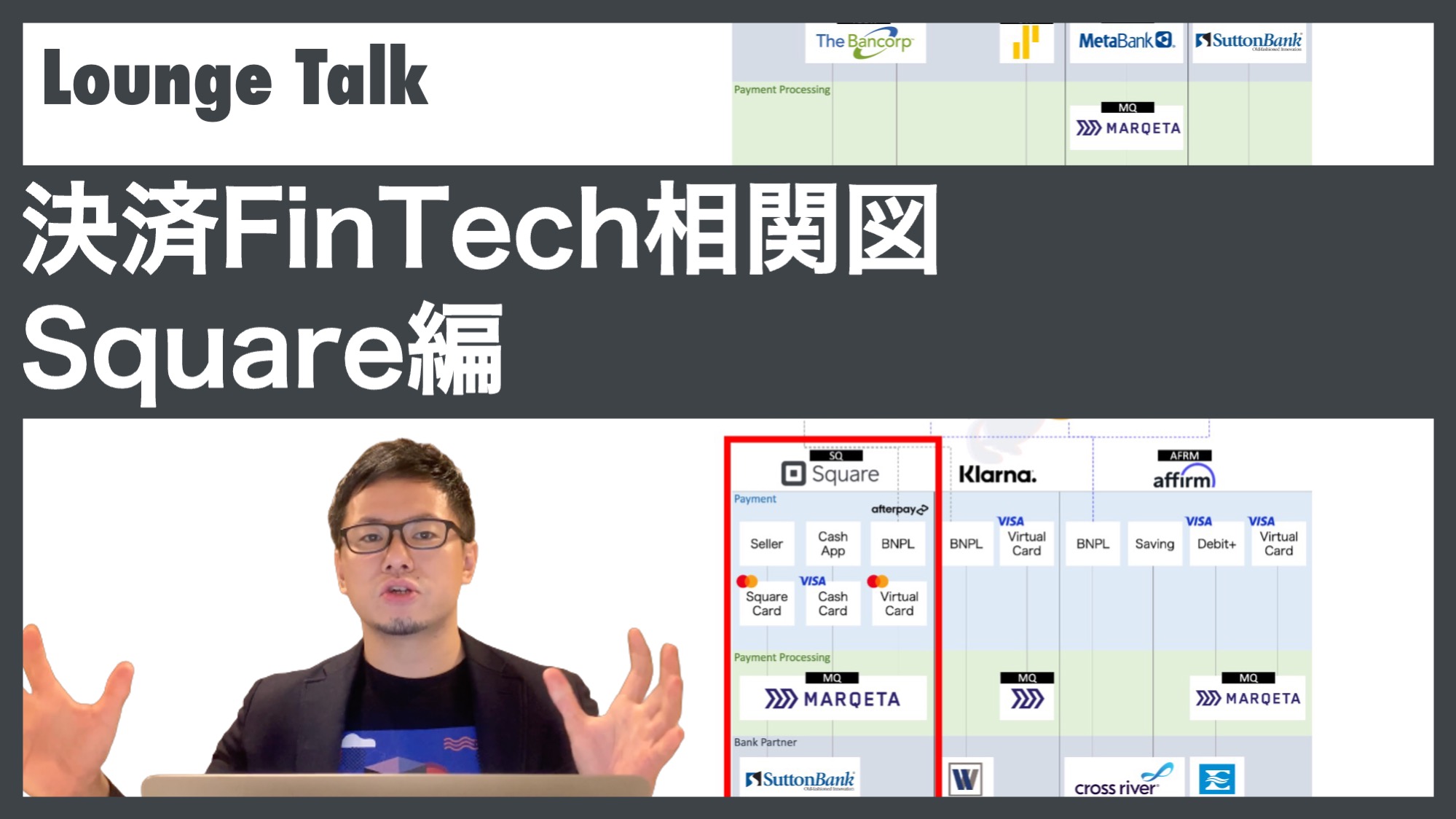 Lounge Talk 「決済FinTech相関図解説 Square編」 | NCB Library 金融・決済の ”なぜ?!” が見える