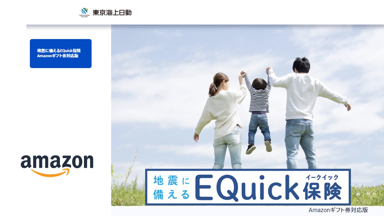 東京海上、Amazonで地震保険販売 | NCB Library 金融・決済の ”なぜ?!” が見える