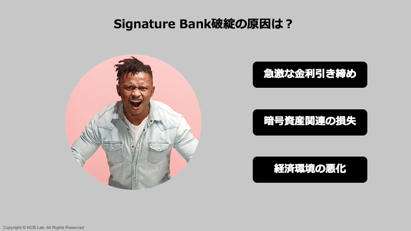 Signature Bankが破綻した原因は？ | NCB Library 金融・決済の ”なぜ?!” が見える