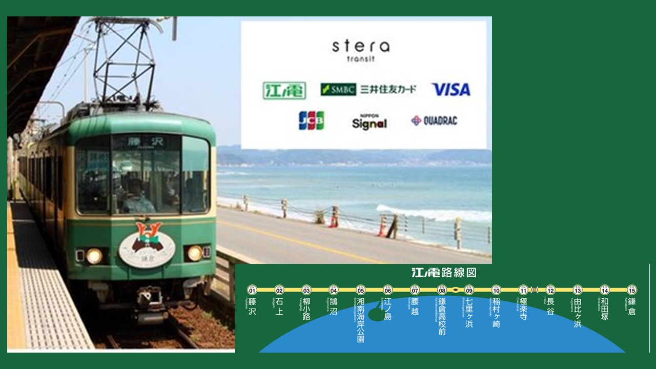 江ノ電全駅でタッチ決済開始 | NCB Library 金融・決済の ”なぜ?!” が見える