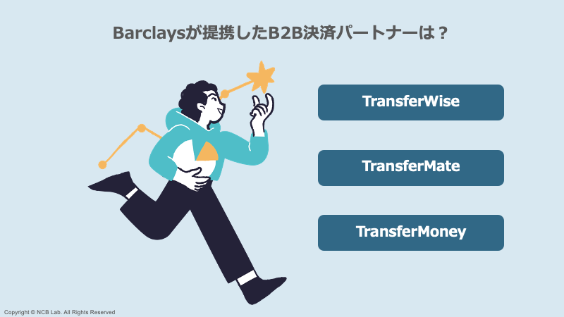 BarclaysがB2B国際送金に選んだパートナー | NCB Library 金融・決済の ”なぜ?!” が見える
