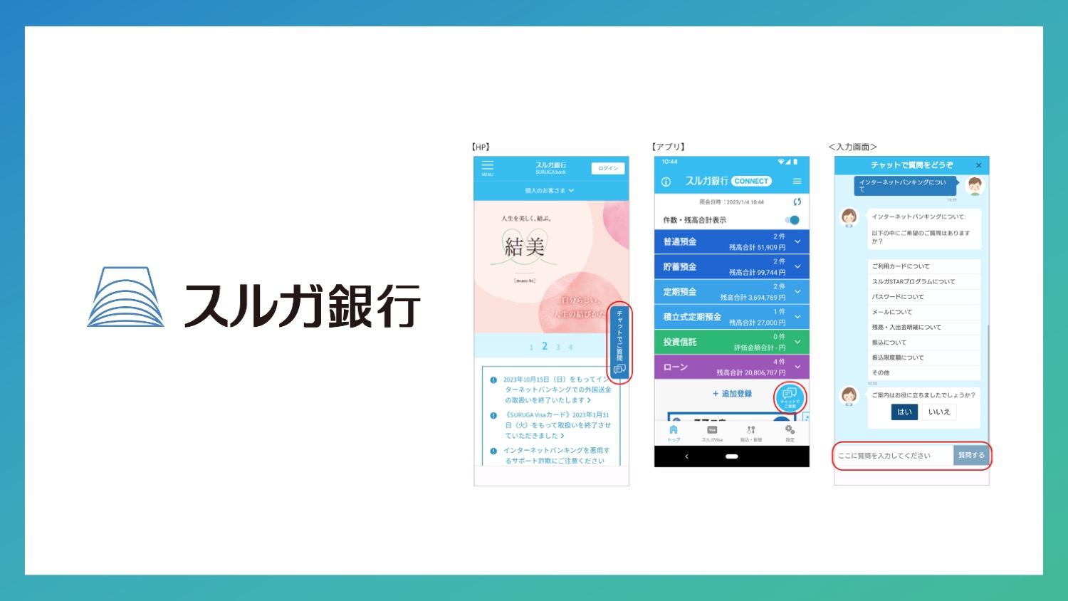 AIチャットボットを導入 | NCB Library 金融・決済の ”なぜ?!” が見える