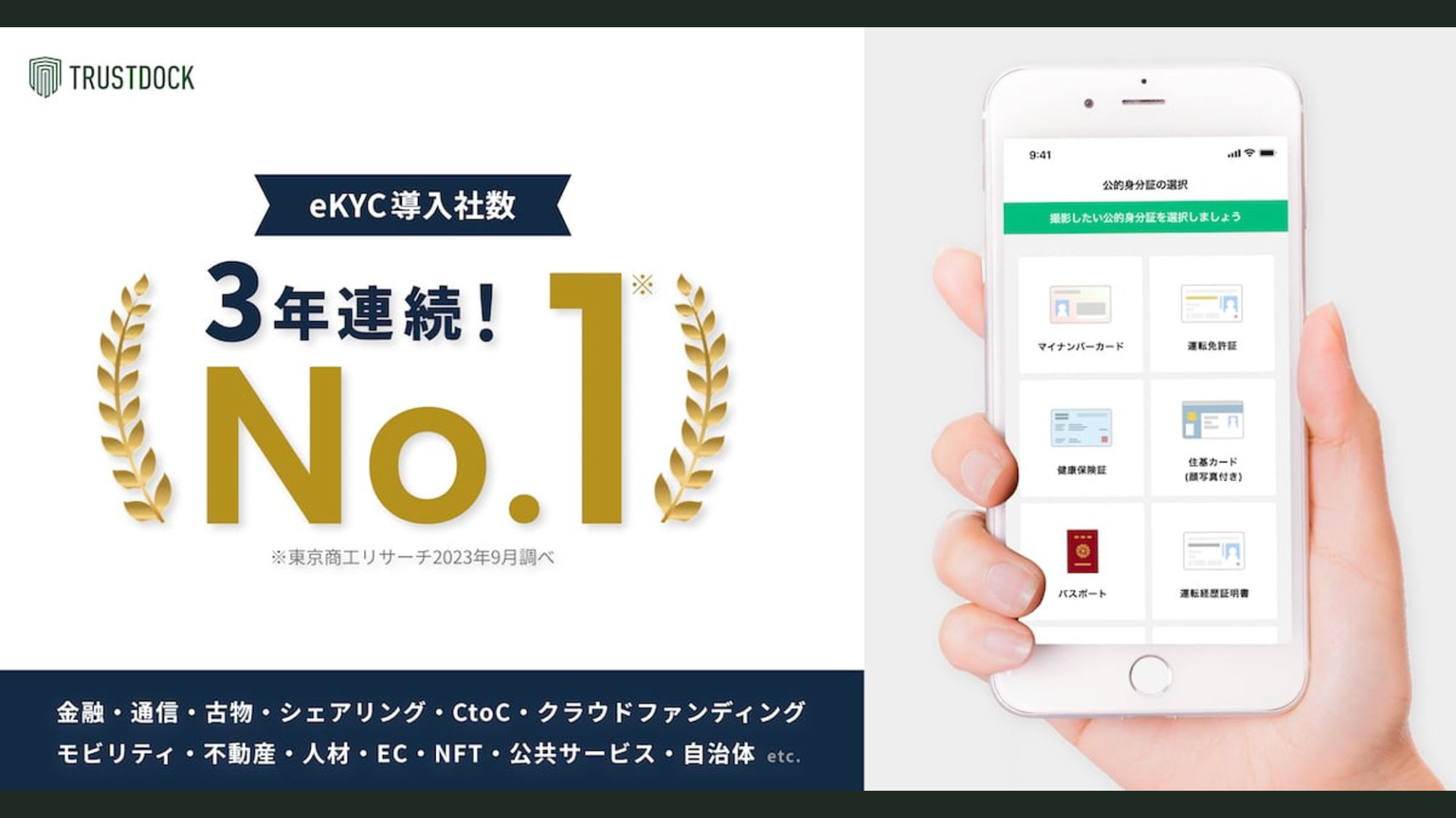 3年連続、eKYC導入社数No.1 | NCB Library 金融・決済の ”なぜ?!” が見える