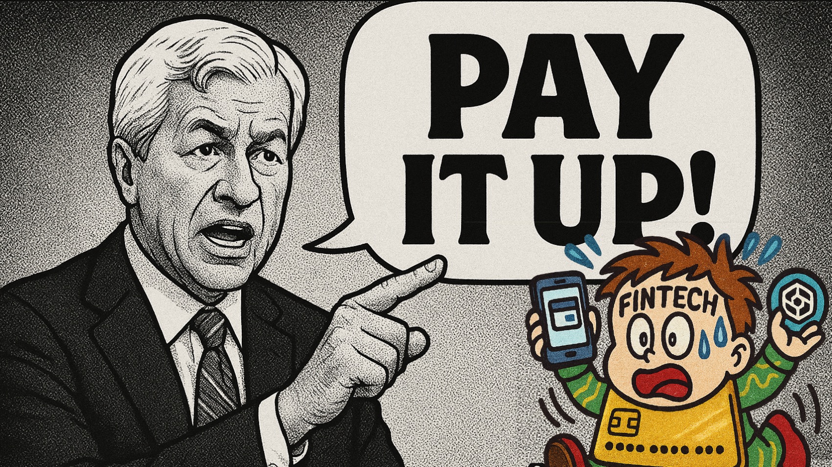 【米国株】JPMorganの”アクセス税”報道でFinTech株急落（上場FinTech 25年7月第1-2週） | NCB Library 金融・決済の ”なぜ?!” が見える