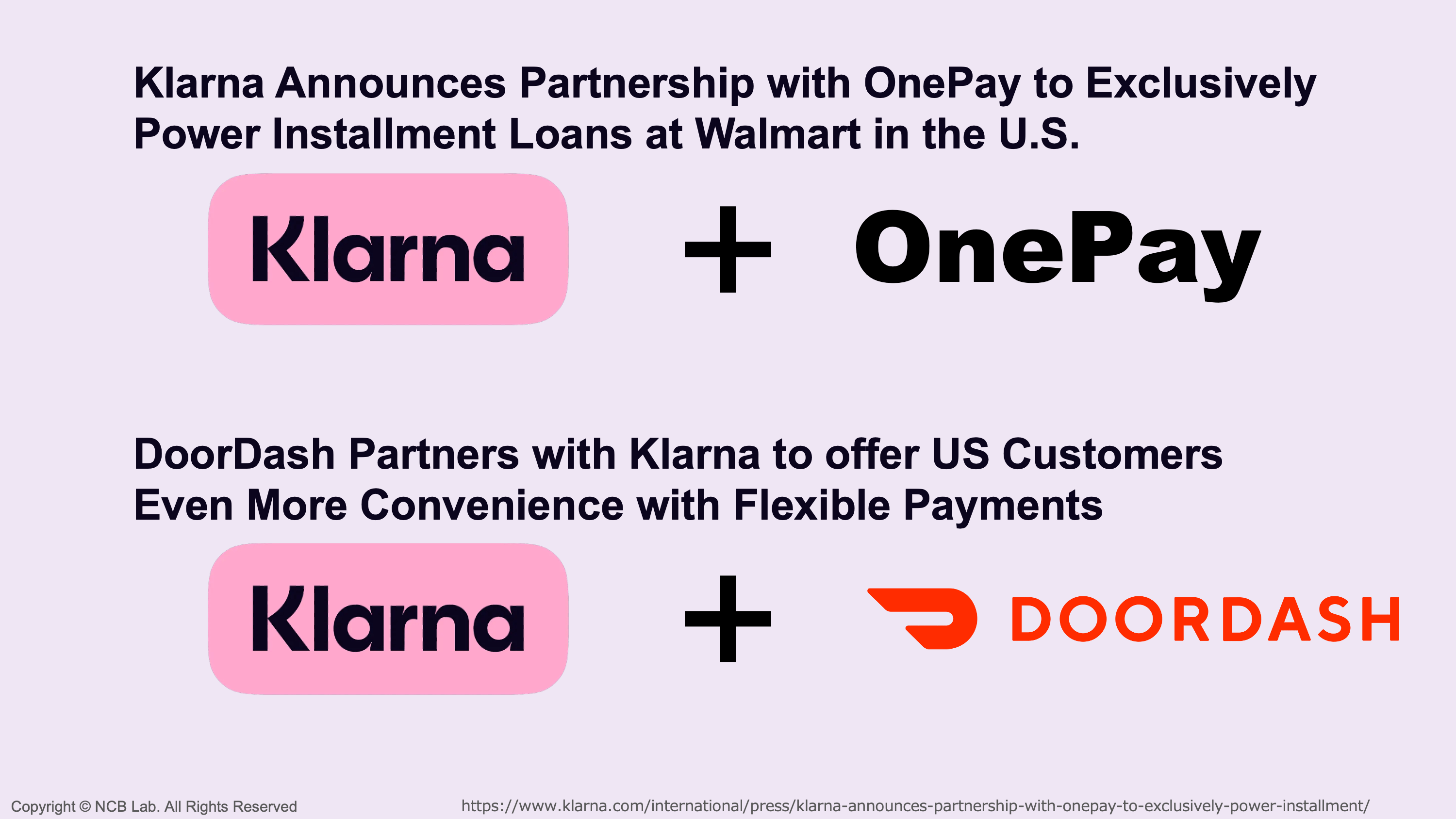 Round.1【雷鳴】Klarna vs Affirm 米国BNPL頂上決戦、開戦 | NCB Library 金融・決済の ”なぜ?!” が見える